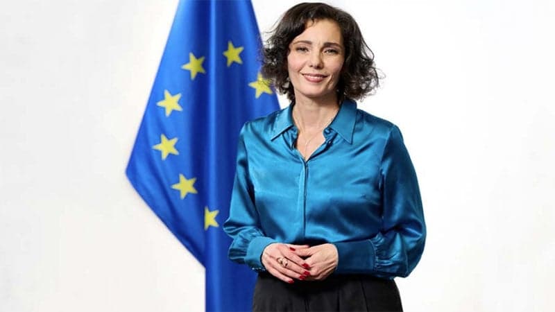 European Commissioner Hadja Lahbib in Dhaka