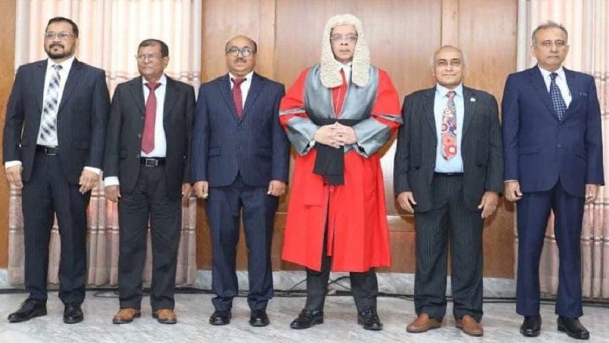 New PSC chair, four members take oath