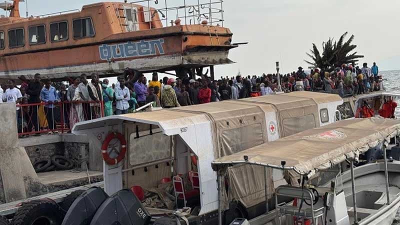 78 drown after boat capsizes in Congo's Lake