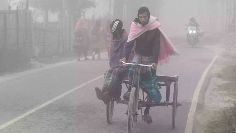 Mild cold wave persists across Dhaka, Rangpur, Rajshahi