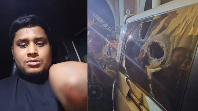 Hasnat Abdullah’s car attacked in Gazipur