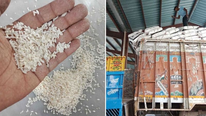 Another 100 tonnes of Atap rice imported from India via Banglabandha ...